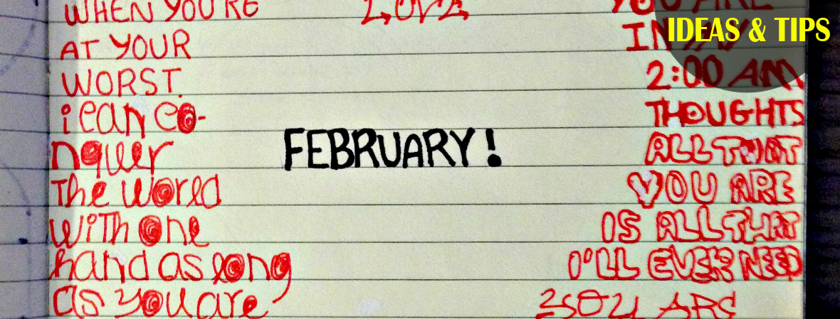 February Monthly Cover for Your Bullet Journal! – 365 Days of Dana