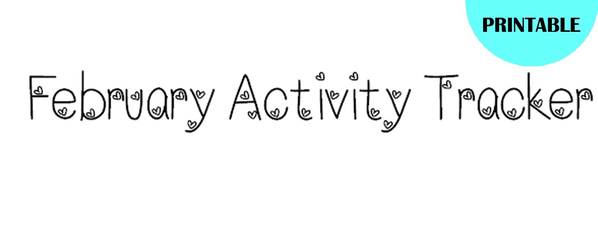 February Activity | Habit Tracker – 365 Days of Dana