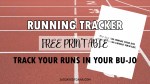 FREE Running Tracker Printable: Track Your Runs! – 365 Days of Dana