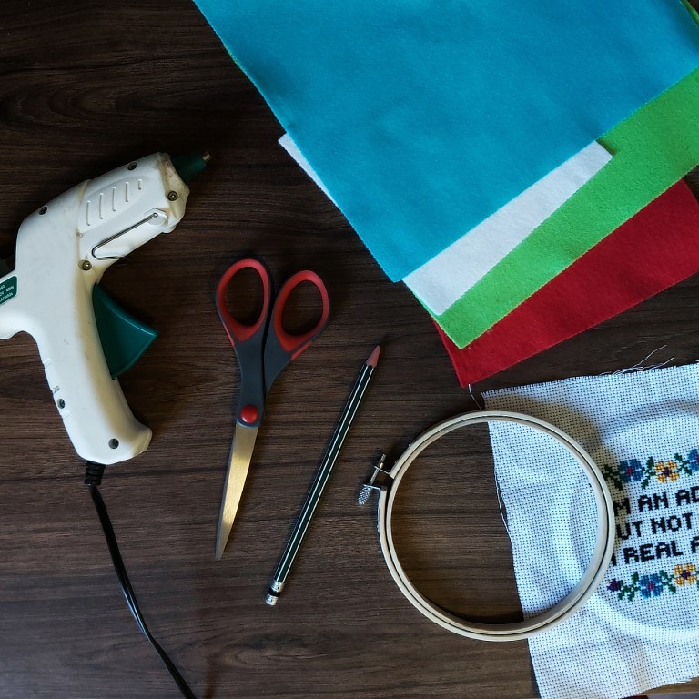 How to Back an Embrodiery Hoop with Felt | The Easy Way – 365 Days of Dana