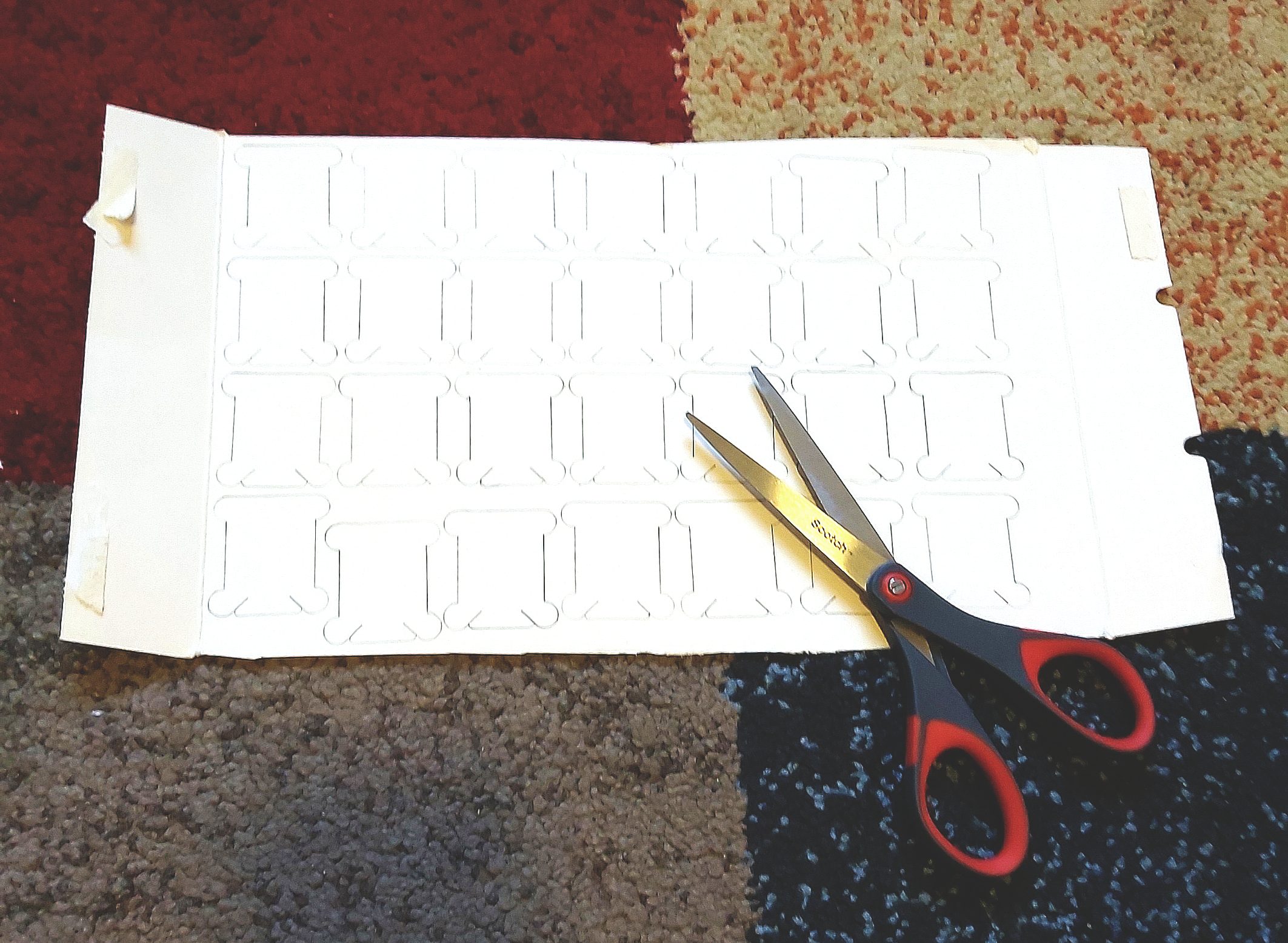 DIY Embroidery Floss Bobbins and How to Organize Your Embroidery Floss ...