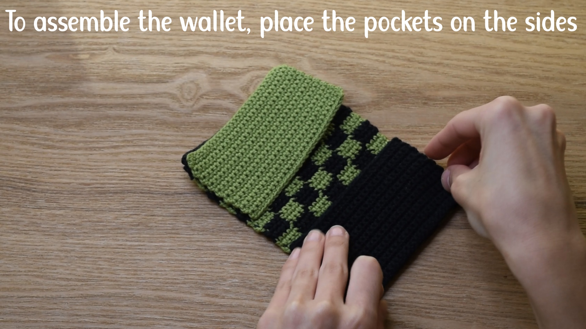 Crochet Tanjiro Inspired Wallet | DIY Crochet Checkered Wallet – 365 ...