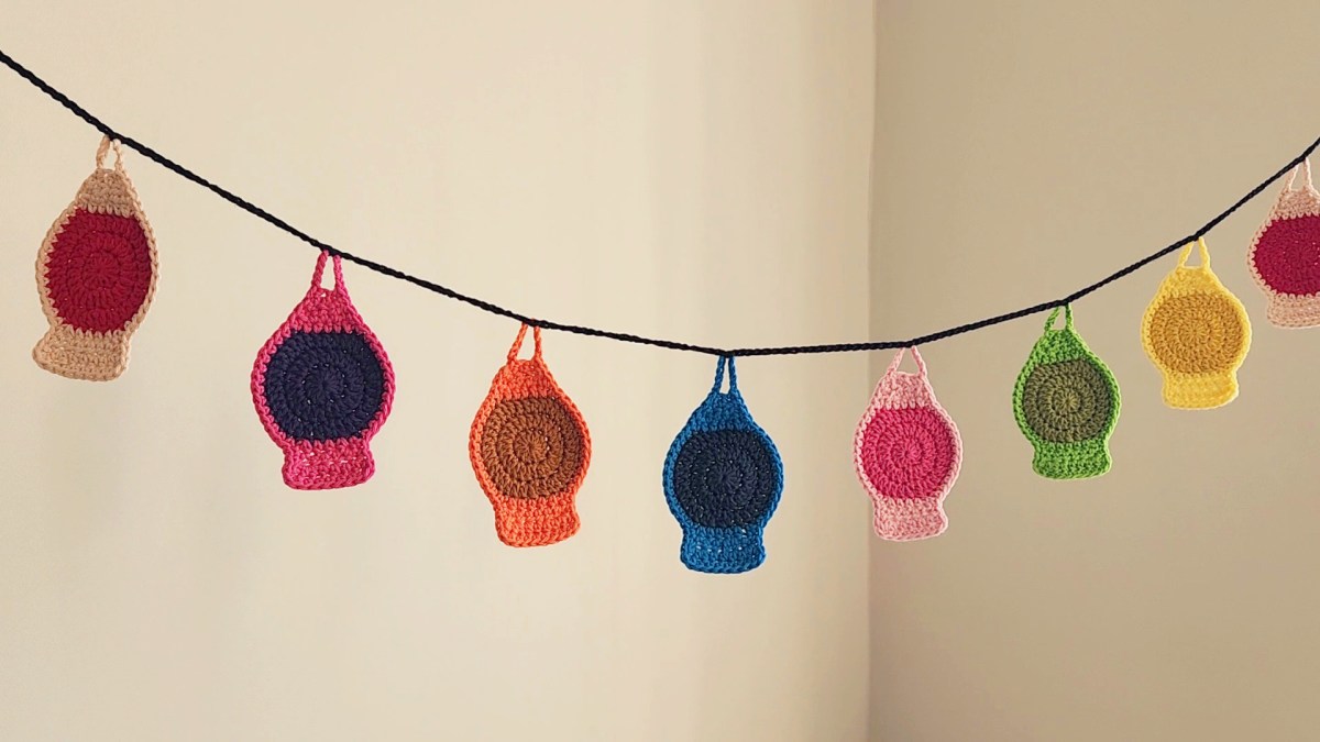 Crochet Ramadan Lantern Garland | Crochet Ramadan Decoration | Free ...
